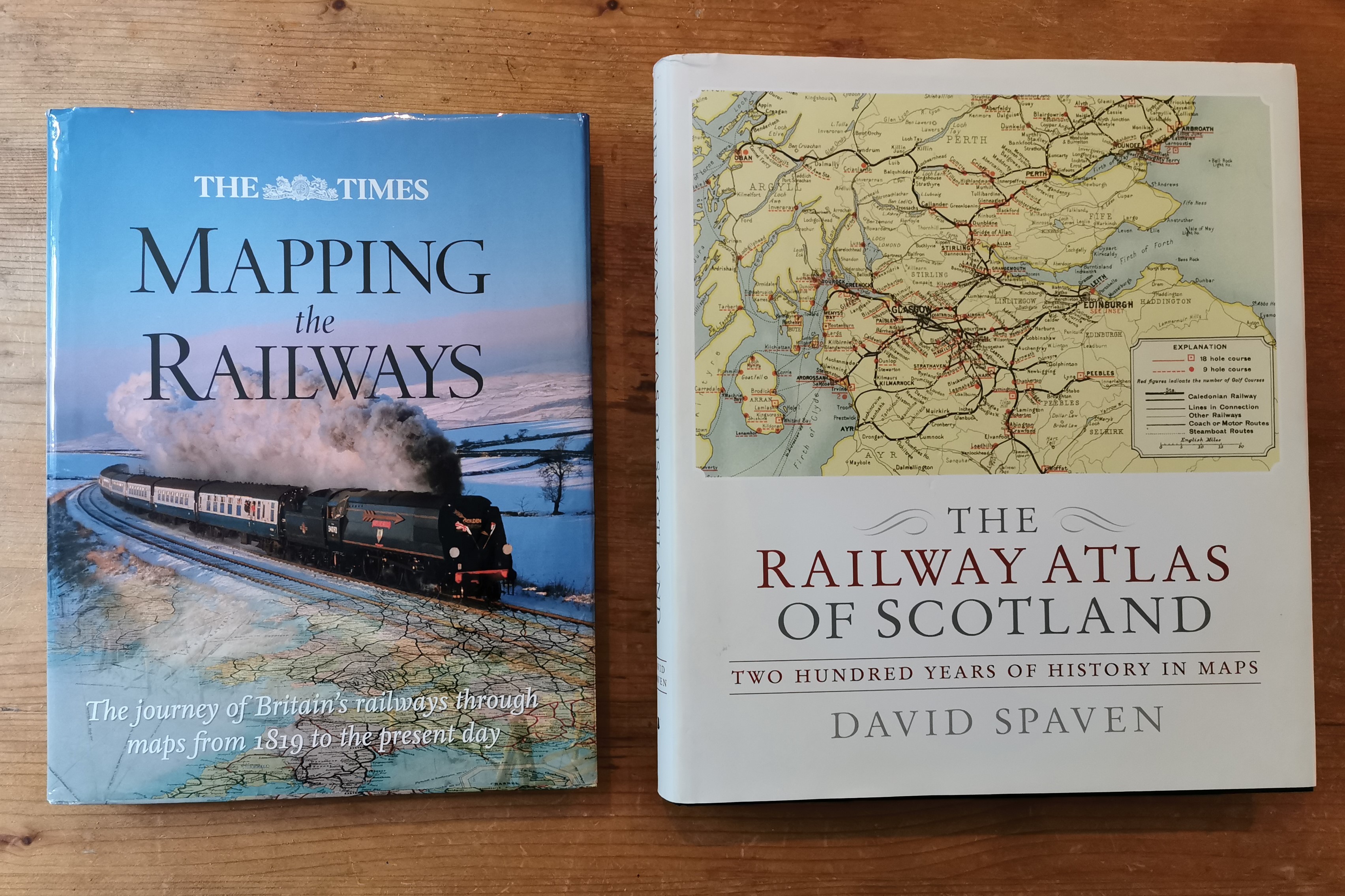 Railway books and maps – Go with Ted